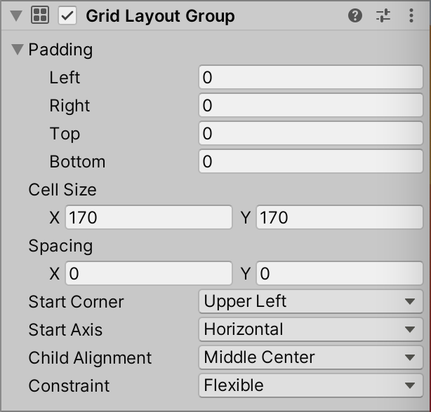 【Unity初心者向け】Layout GroupでUI配置をお手軽に綺麗に #Unity - Qiita