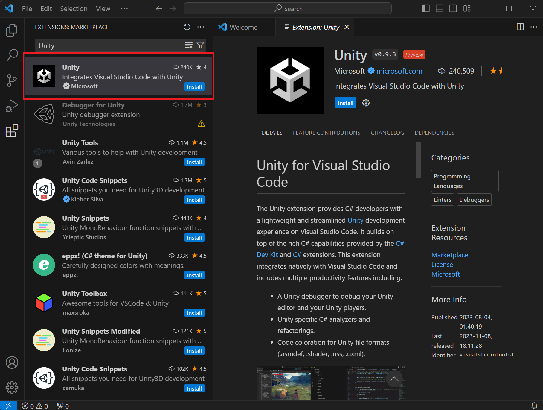 【Unity 2019以上】UnityでVisual Studio Codeを使用できるようにするまでの手順 #初心者 - Qiita
