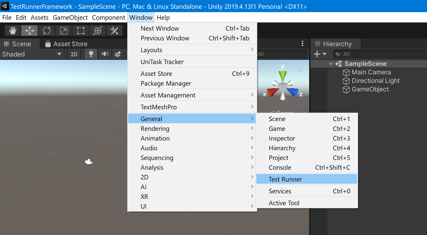 Unity Test Runnerの使い方を理解する #C# - Qiita
