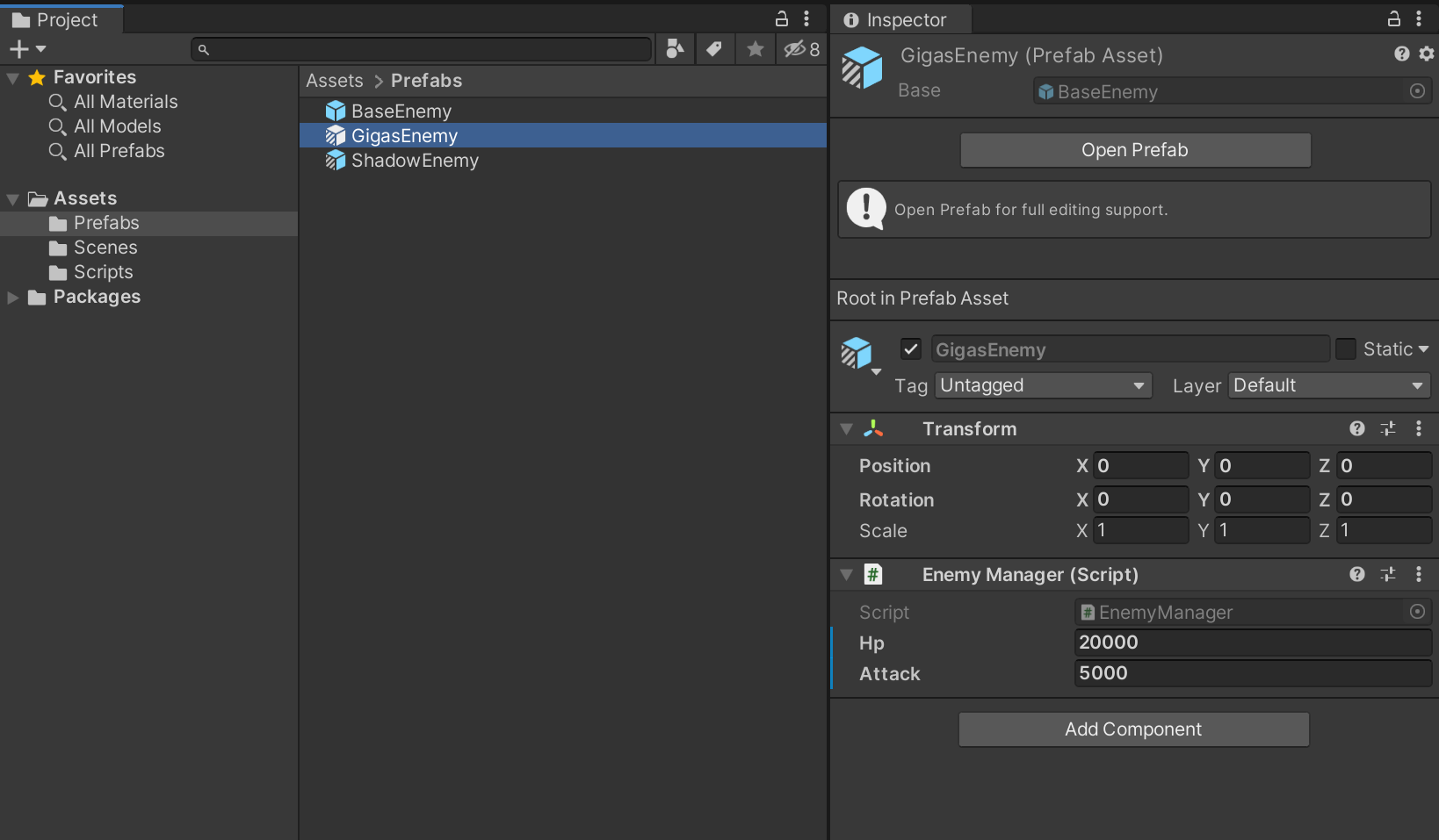 【Unity】Prefab／Nested Prefabs／Prefab Variant の違いについてまとめる #Unity - Qiita