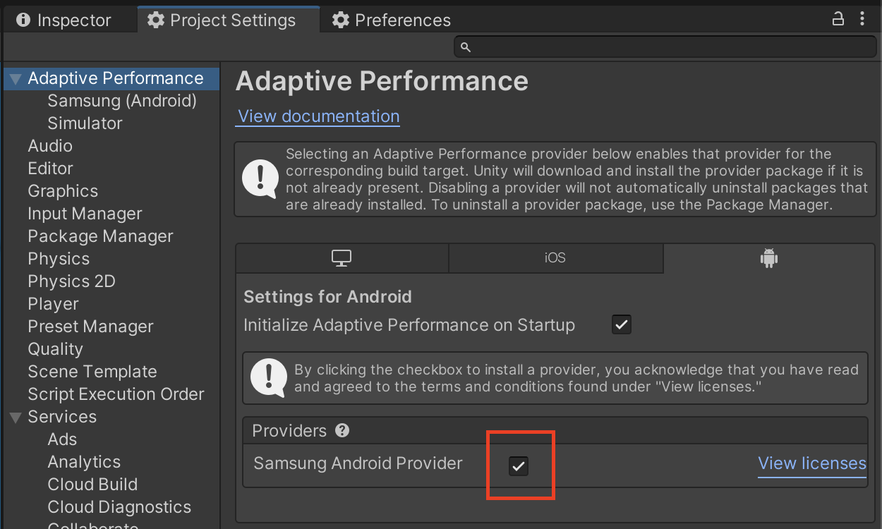 [Unity] Adaptive Performanceを試してみた #アドベントカレンダー2021 - Qiita