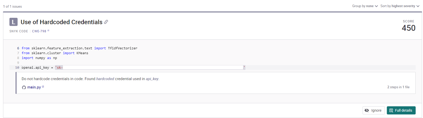 Pythonのセキュリティ関連ライブラリを試してみました。 #Snyk - Qiita