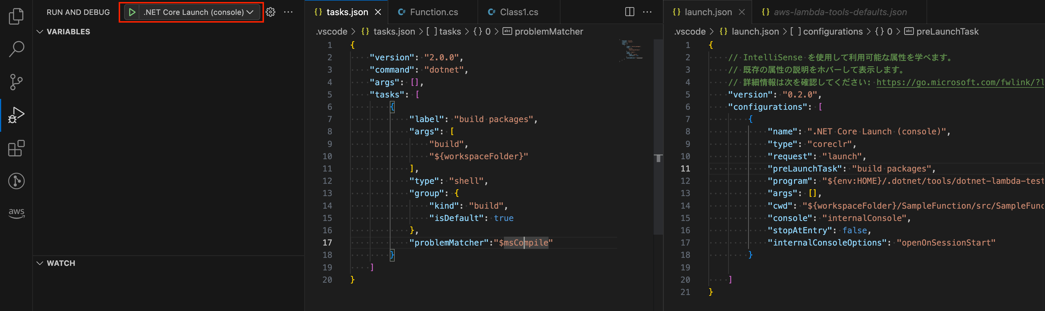 【VSCode, C#, AWS Lambda】C#で作成したLambda Functionをローカルで動作確認する #lambda - Qiita