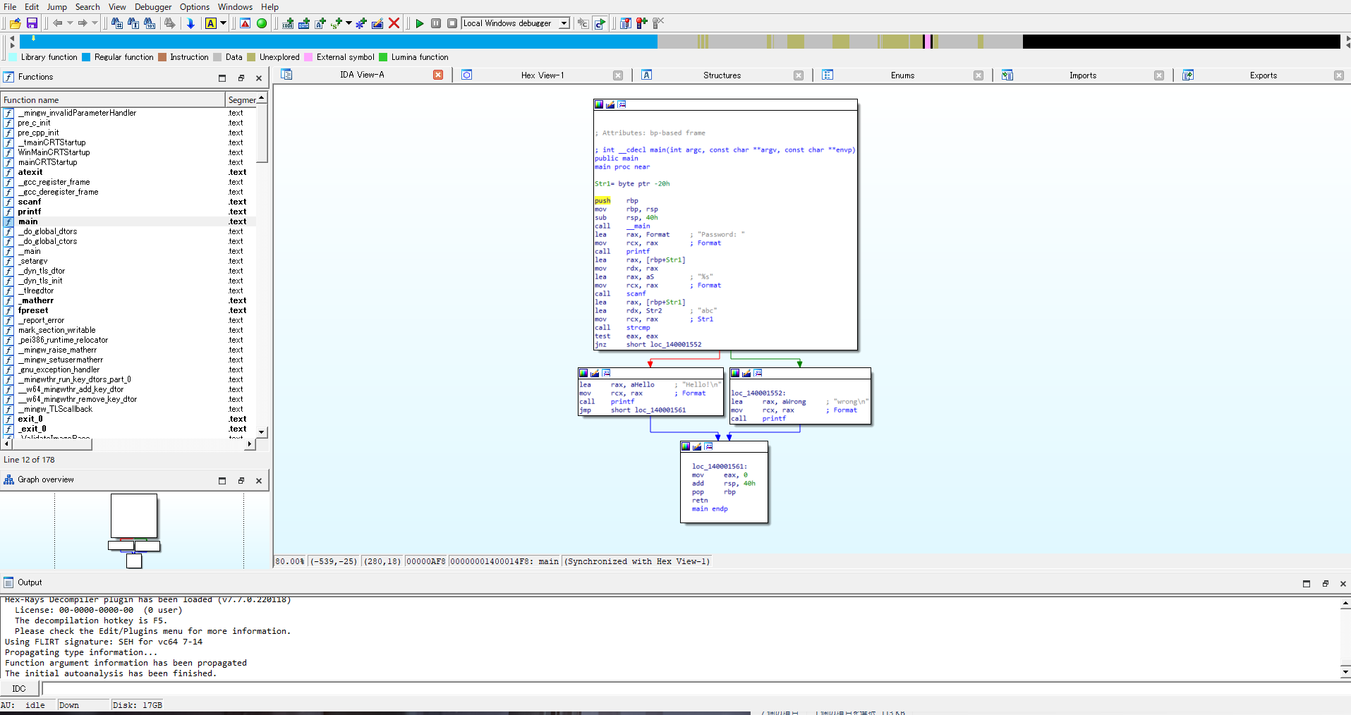 IDAで実行ファイルを書き換えてみる #静的解析 - Qiita