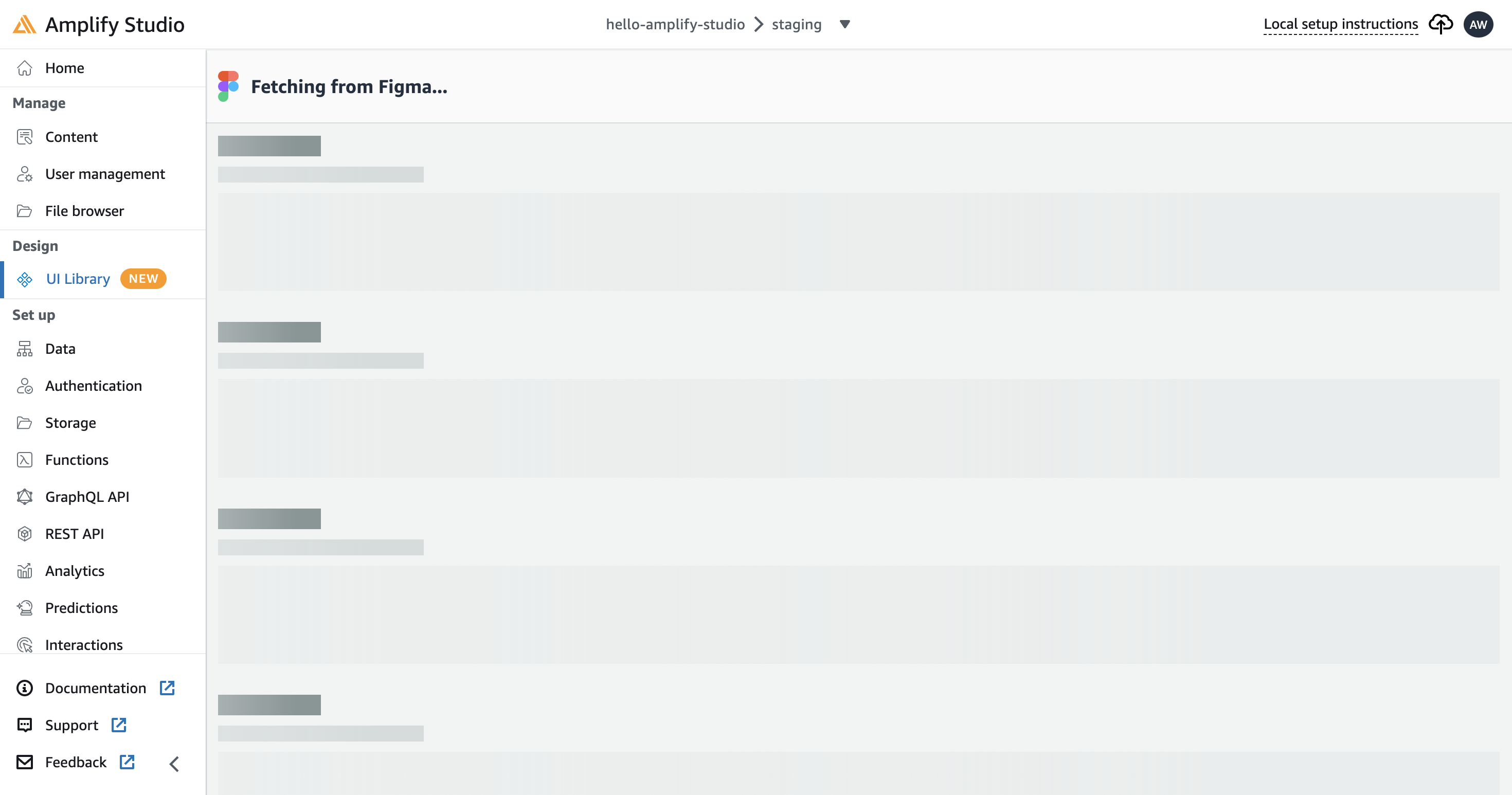 【AWS Amplify Studio + Figma + React】Amplify StudioとFigmaを同期してReactコンポーネントを自動生成する手順 #フロントエンド - Qiita