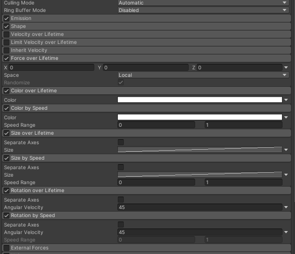 VRChatプレイヤーによるParticle System解説 ～Force over Lifetime, Color/Size/Rotation over Lifetime, by ...