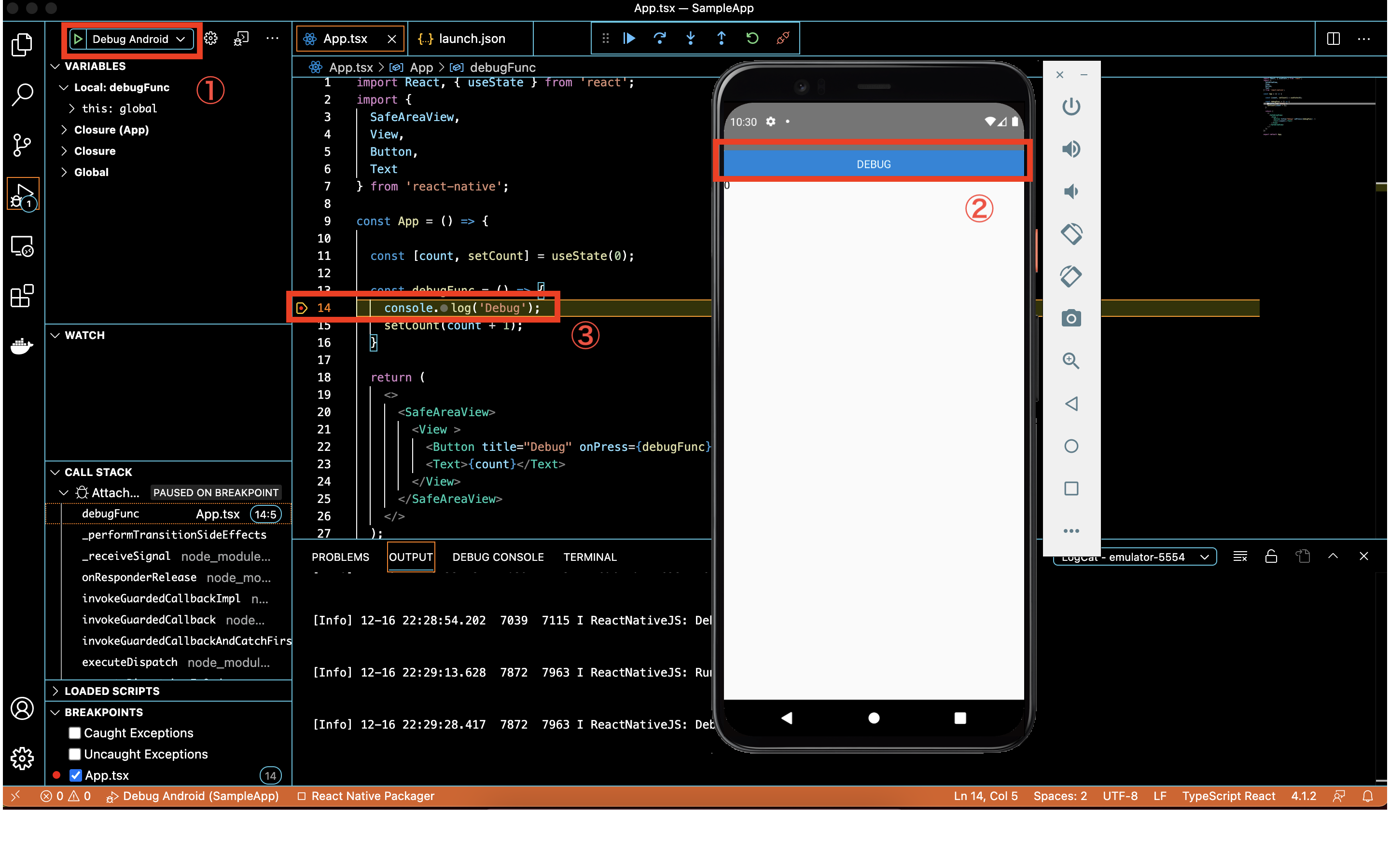 VisualStudioCodeでReactNativeのデバッグ環境を構築する #VSCode - Qiita