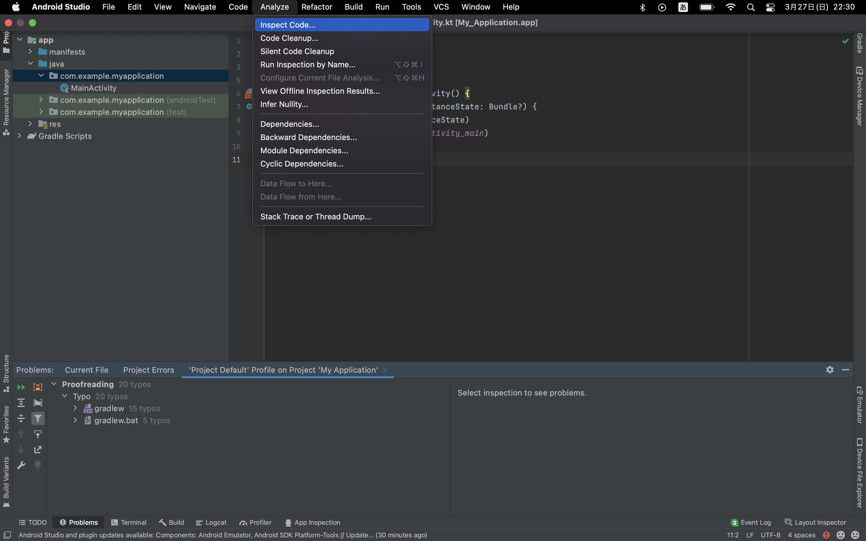 Execution failed for task ':app:kaptDevelopDebugKotlin'. > A failure occurred while executing ...