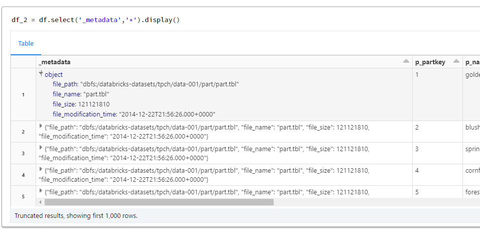 Databricks ( Spark ) にておける File metadata column （ファイル メタデータ列） の利用方法 #Python - Qiita