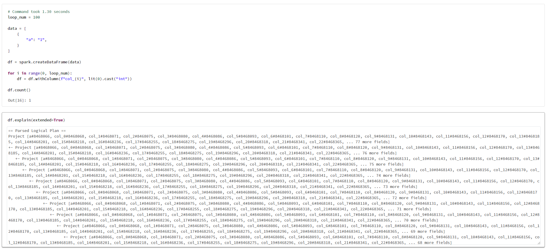 Databricks ( Spark ) にて `withColumn` メソッドを用いて処理を共通化する際の懸念事項 #Python - Qiita