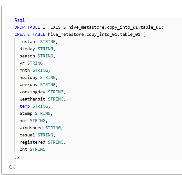 Databricks における COPY INTO 利用時のテクニック集 #Python - Qiita