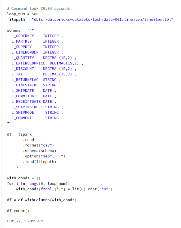 Databricks ( Spark ) にて `withColumn` メソッドを用いて処理を共通化する際の懸念事項 #Python - Qiita