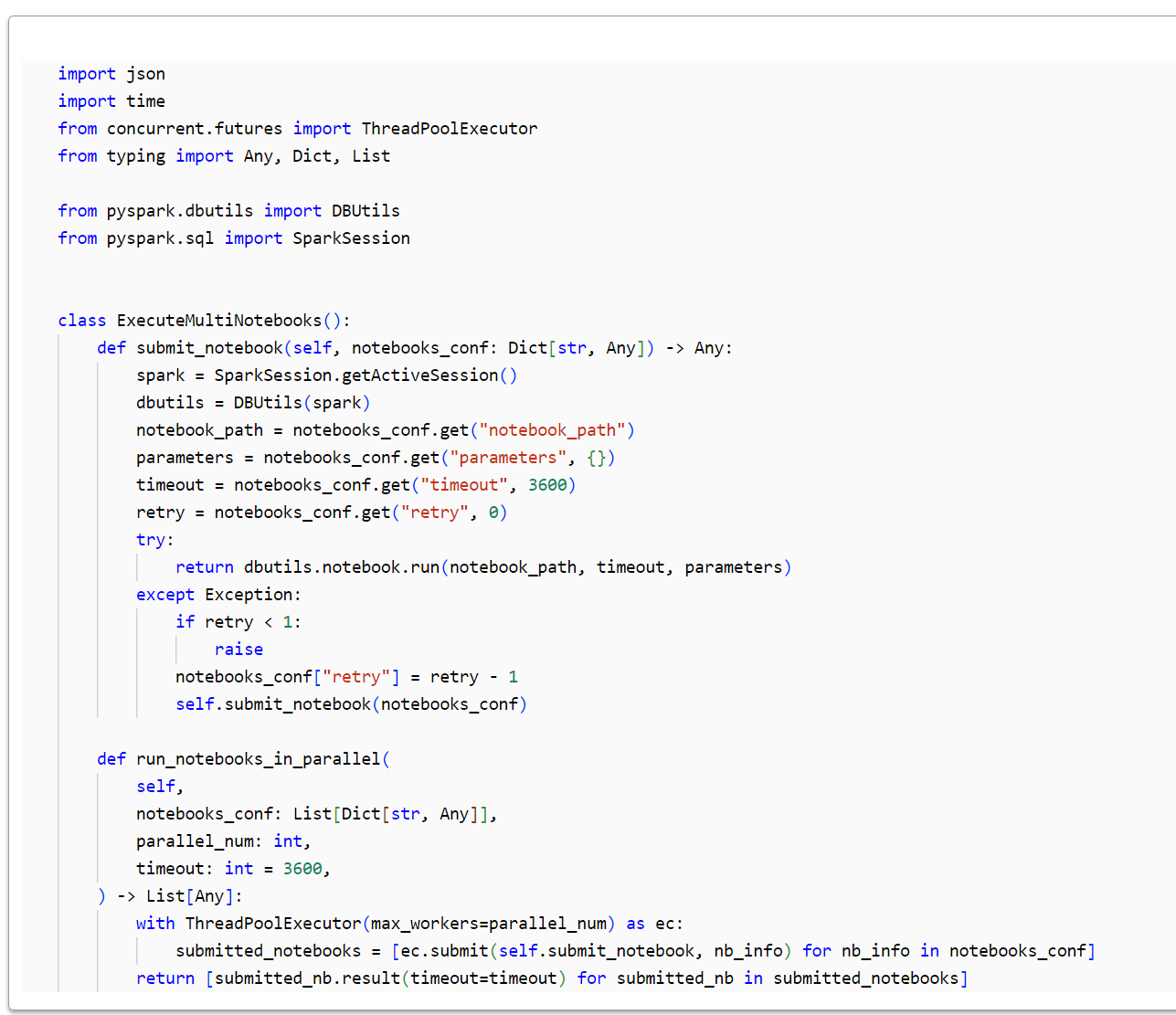 DatabricksでPythonを使ってノートブックを並列実行する方法 #Spark - Qiita