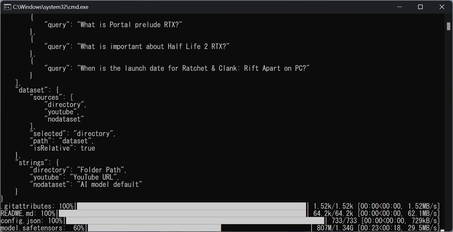 ローカル PC 上で動作する AI チャット（NVIDIA Chat With RTX）をインストールして遊んでみた #Python - Qiita