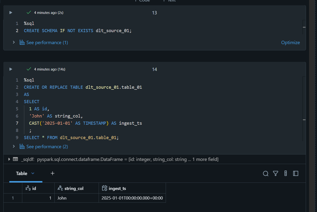 Databricks DLT にて定義した Streaming table と Materialized view に対する Databricks SQL による REFRESH 操作の実施 ...