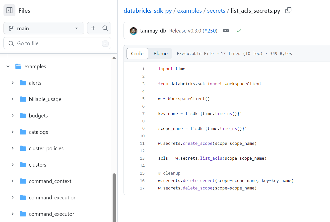 Databricks SDK for Python を試してみた #Python - Qiita