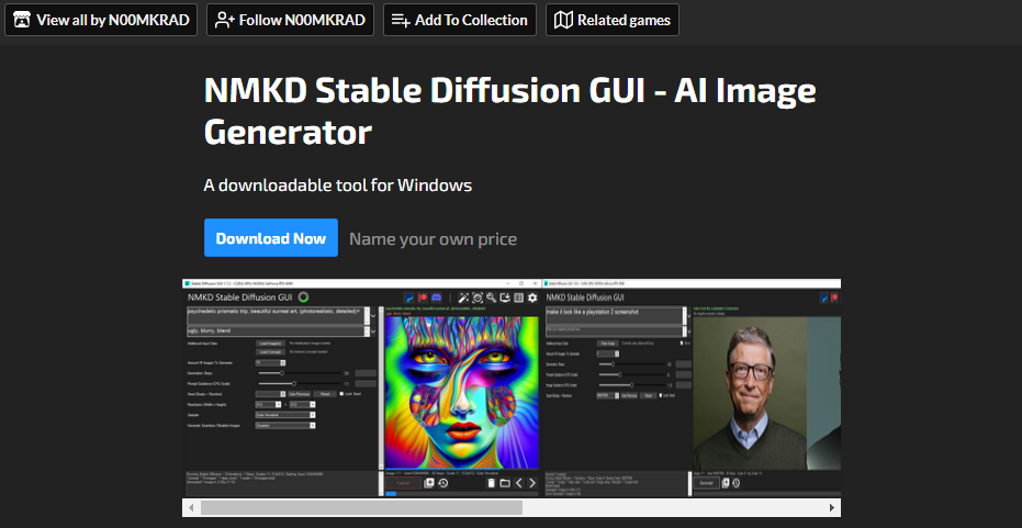 WindowsPC に NMKD Stable Diffusion GUI をインストールする方法 #Windows11 - Qiita