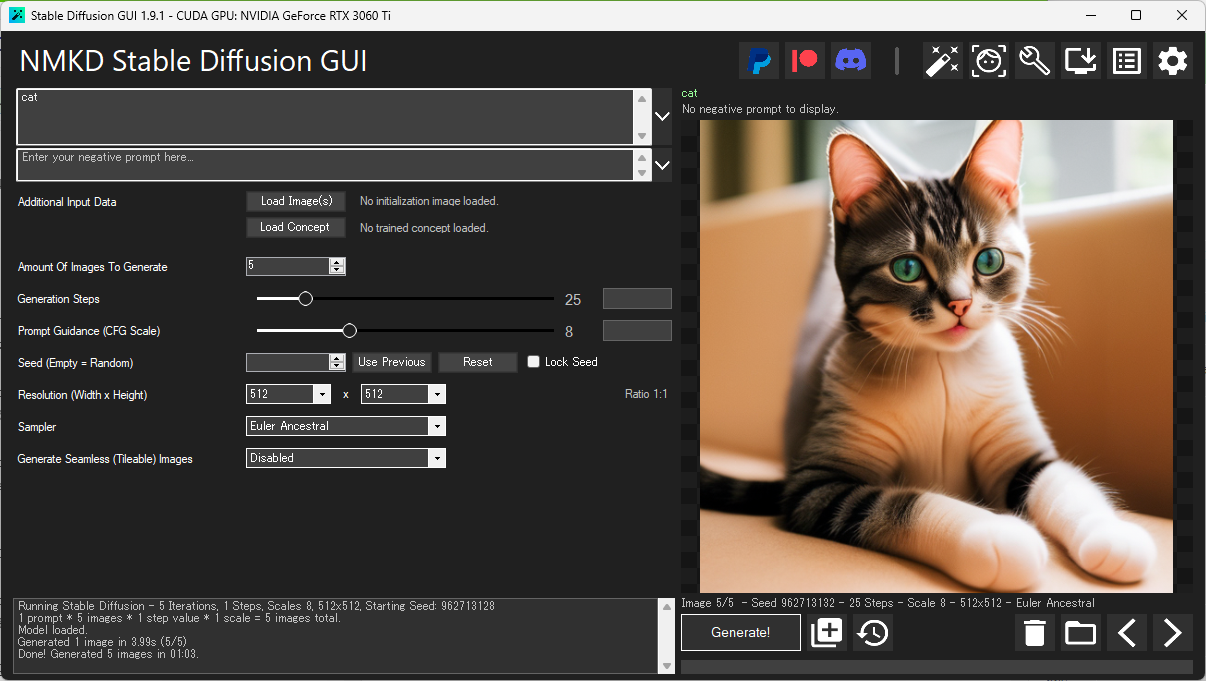 WindowsPC に NMKD Stable Diffusion GUI をインストールする方法 #Windows11 - Qiita