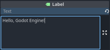 【Godot】Labelの基本的な使い方 #Godot - Qiita