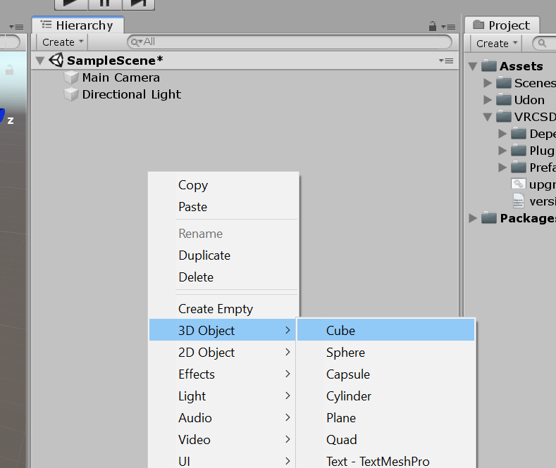 VRChat Udon (OPEN ALPHA) ことはじめ #Unity - Qiita