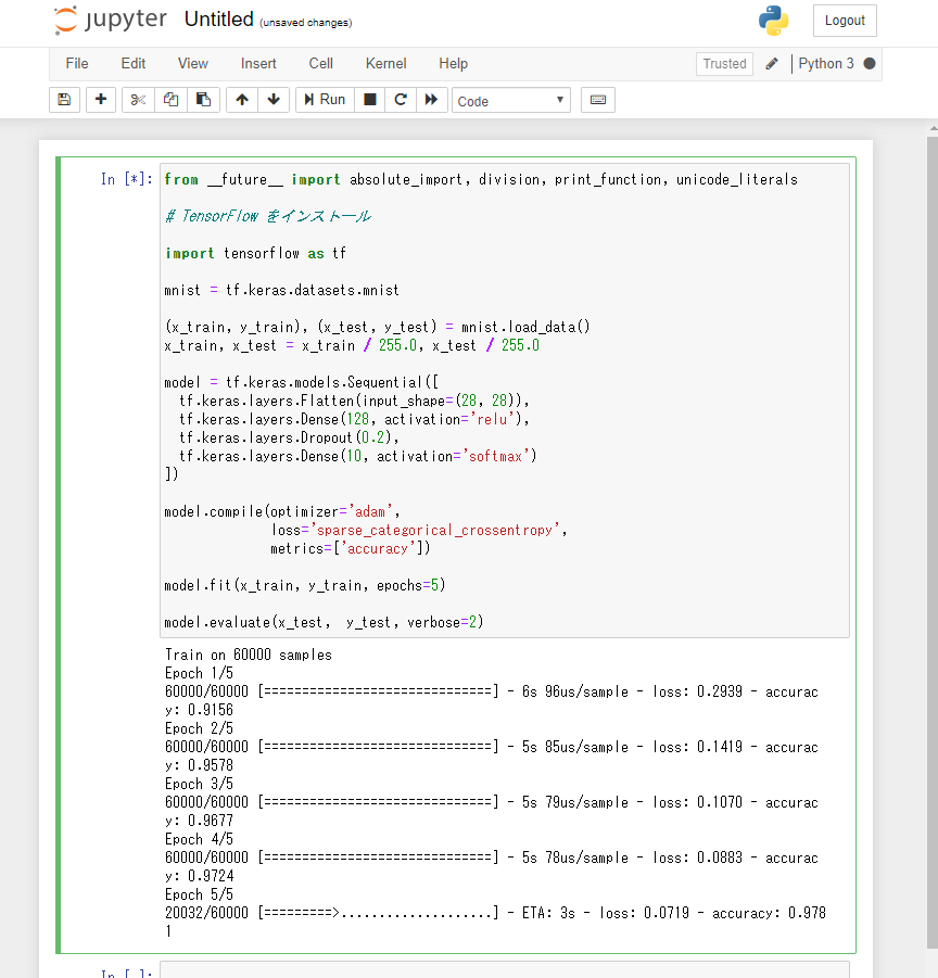 Windows10でAnacondaでPythonでTensorflowセットアップ（GUI） #TensorFlow - Qiita