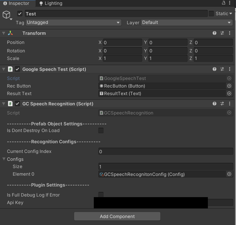 【Unity(C#)】Google Cloud Speech-to-TextをUnityで使用できるGoogle Cloud Speech Recognitionの使い方 #API - Qiita