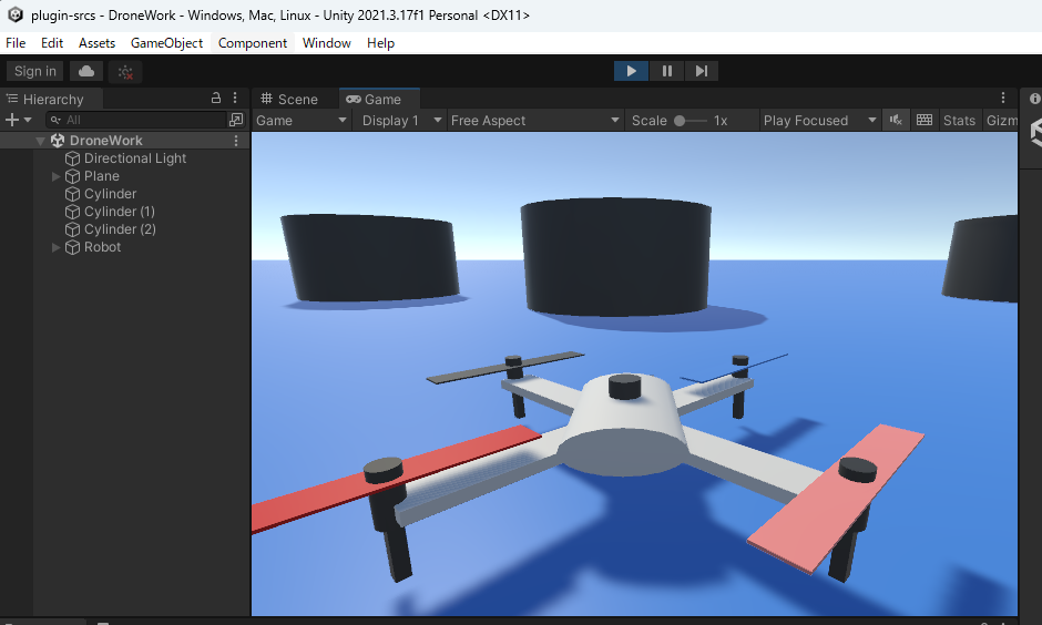 Unity＋Python＋箱庭で自作ドローンを動かしてみる！ #TOPPERS - Qiita