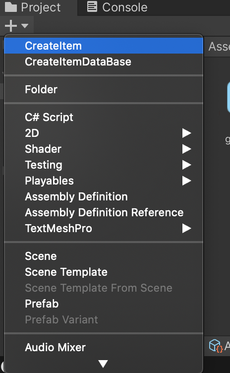 unityでScriptableObjectからインベントリをかんたんに作る#1 #Unity - Qiita