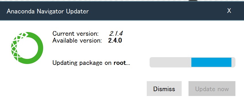 AnacondaのUpdateでcannot update anaconda navigator condamultierrorのエラー ...