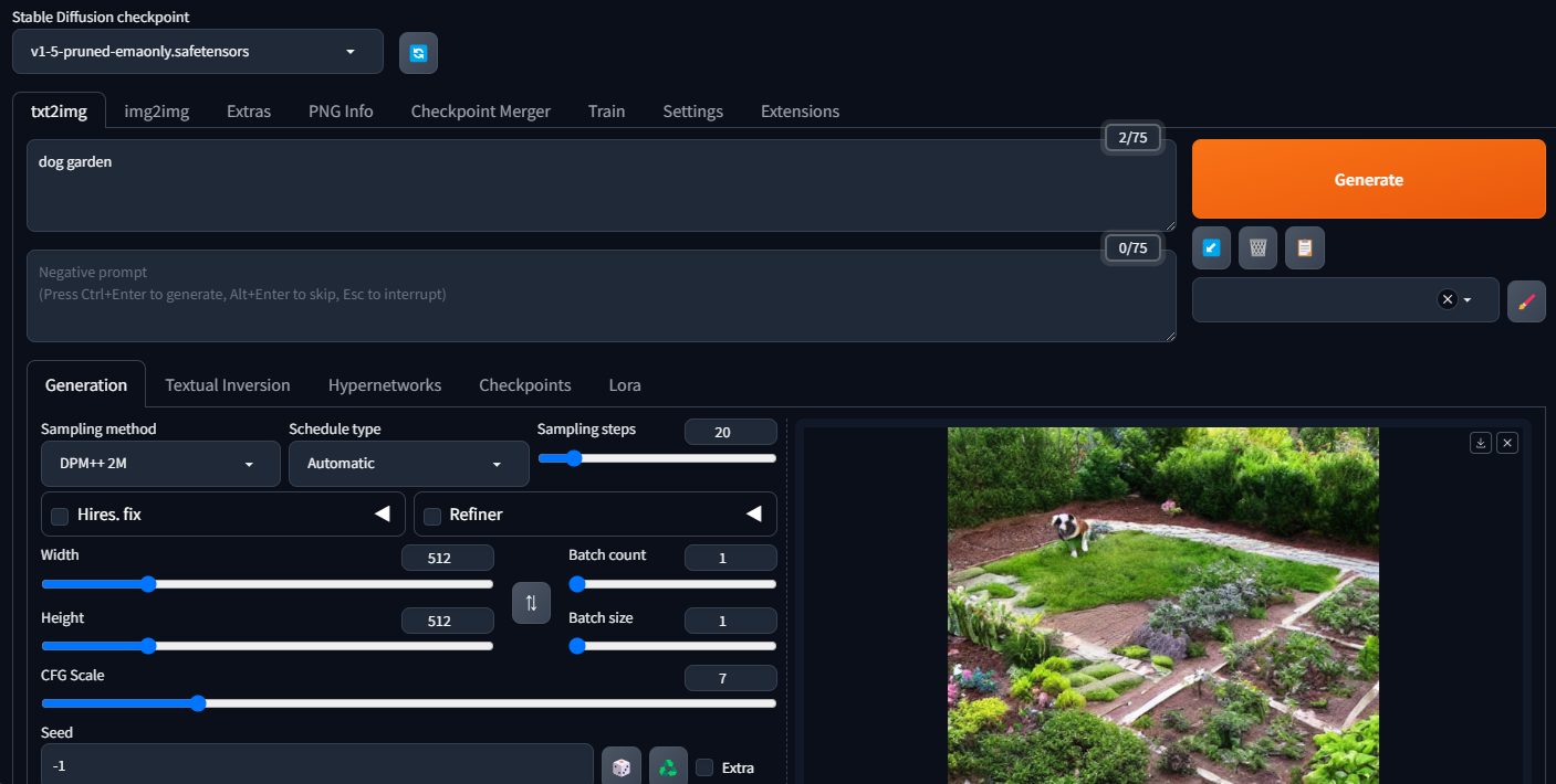 【入門】Stable Diffusion WebUI (AUTOMATIC1111) のインストールと基本操作 #StableDiffusion - Qiita