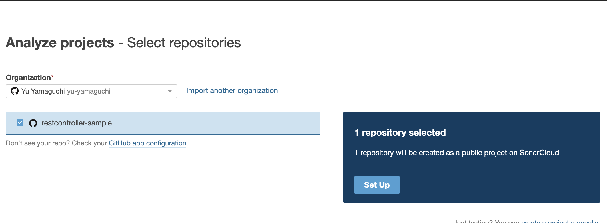 sonarcloudとGitHubをつなげて静的コード解析を手に入れる #Java - Qiita