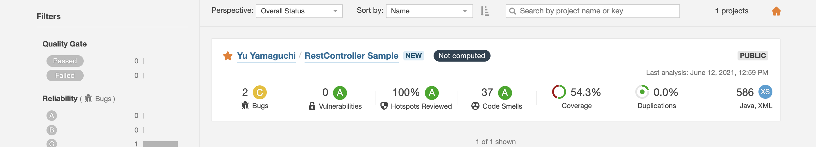 sonarcloudとGitHubをつなげて静的コード解析を手に入れる #Java - Qiita