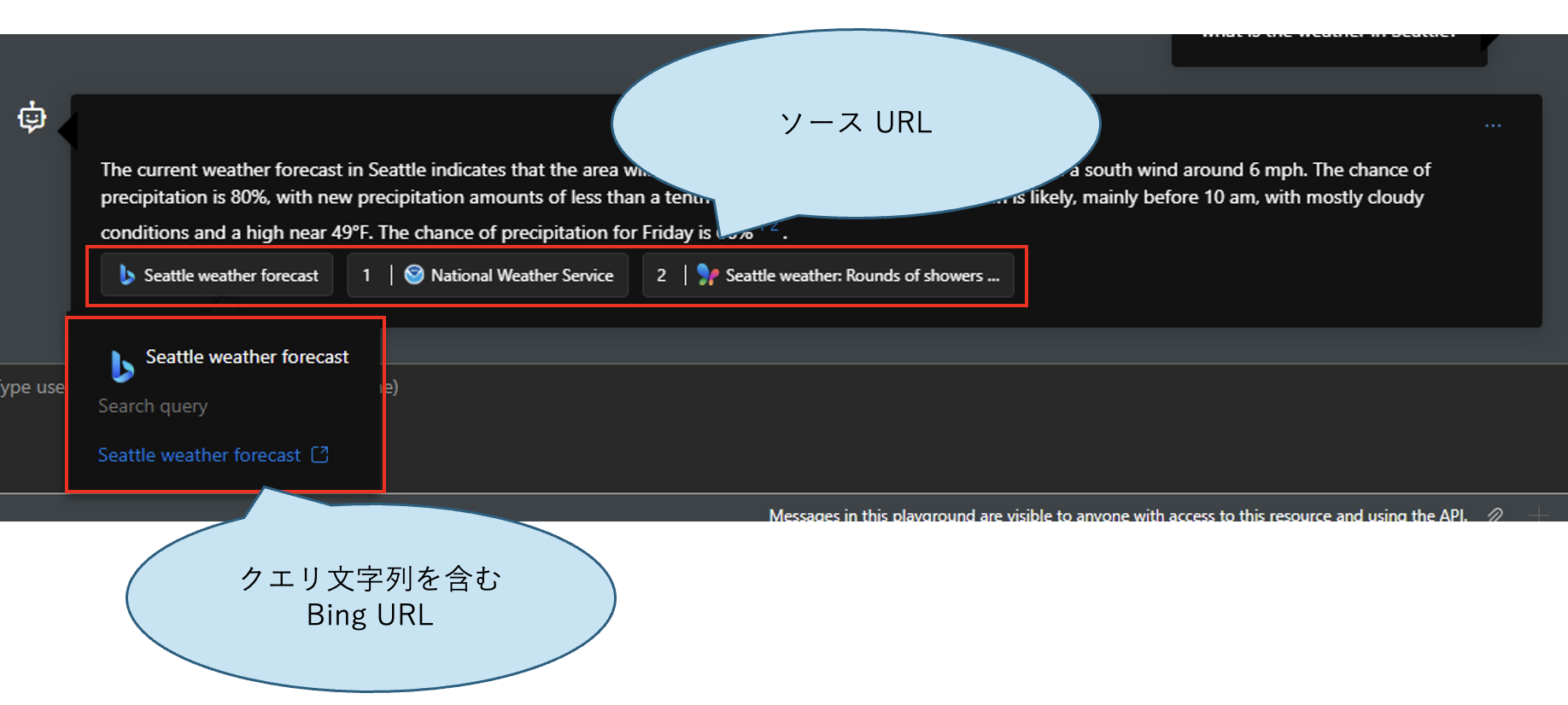 Grounding with Bing Search のグラウンディング結果をフロントエンドに表示するためのTips #Azure - Qiita