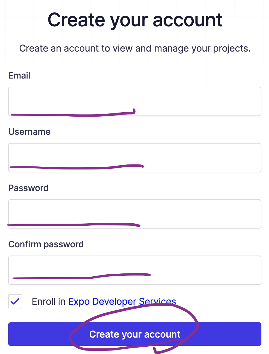 Expoアカウントの作成方法 #reactnative - Qiita