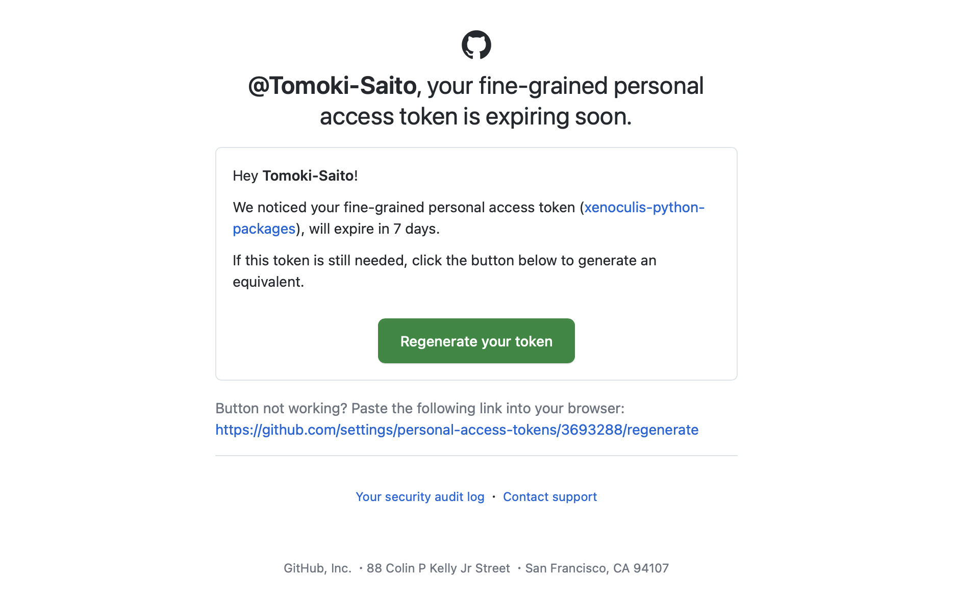 GitHub の fine-grained personal access token (PAT) の発行 #GitHub - Qiita