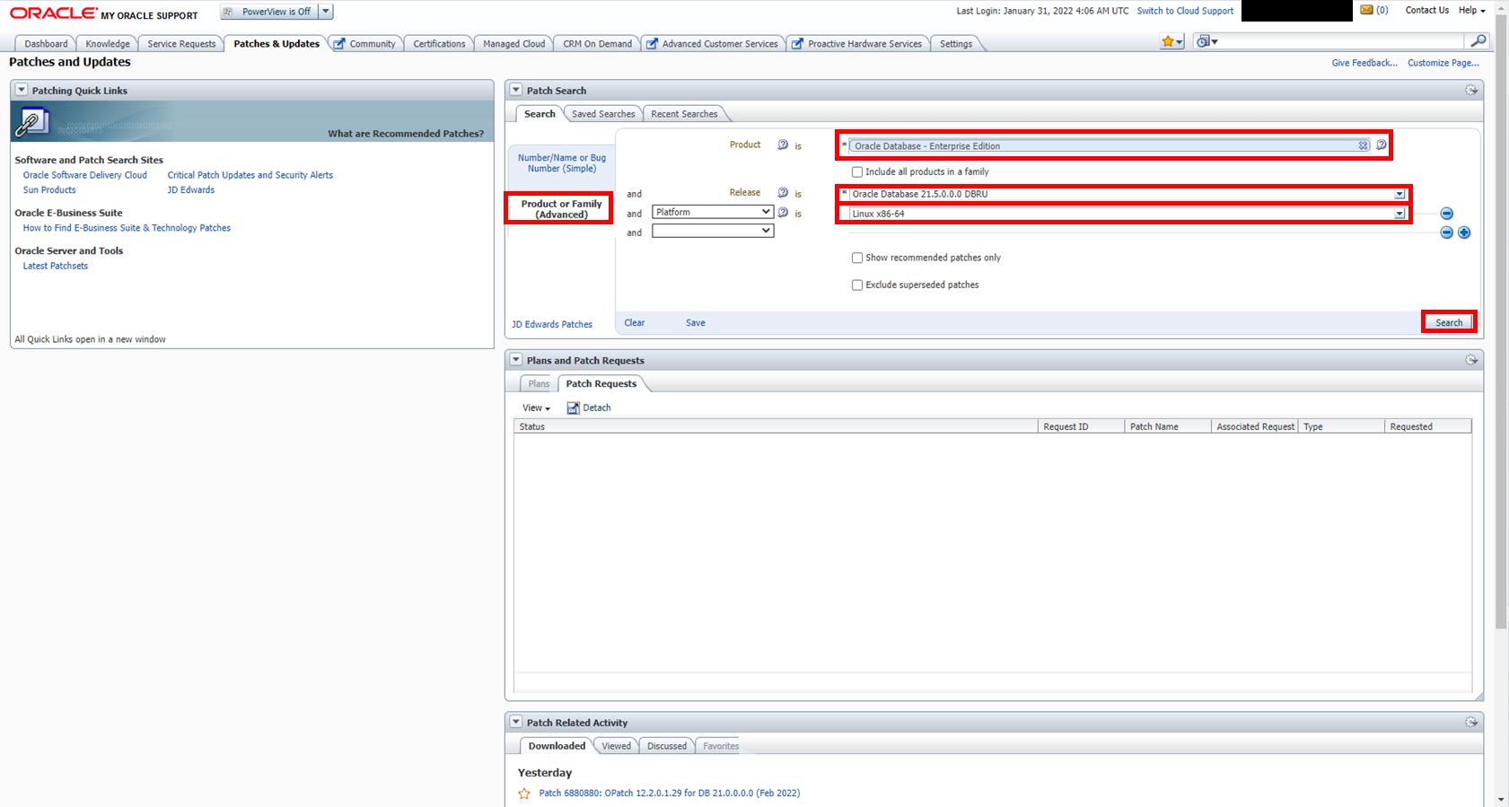 OPatchを使用してパッチを適用してみた #Linux - Qiita