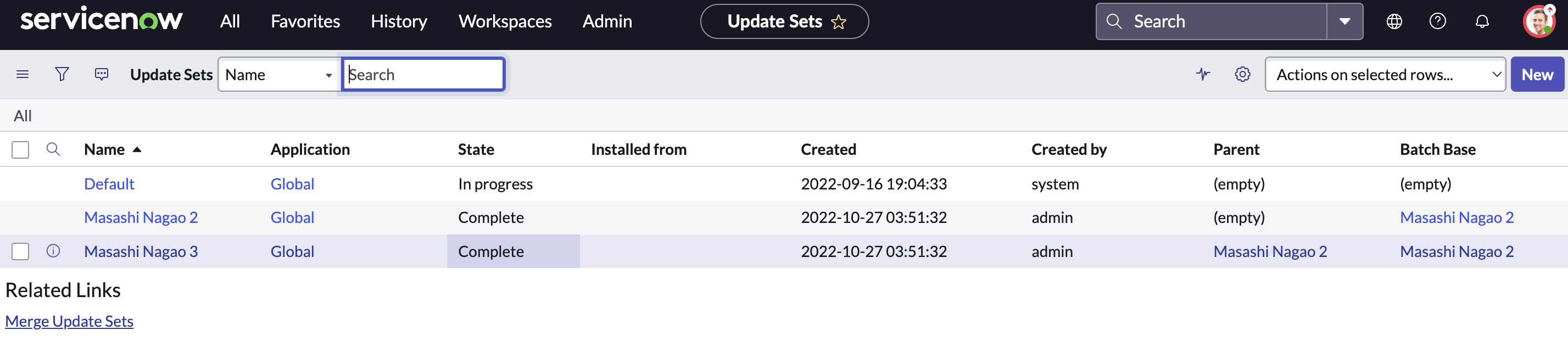 【ServiceNow】更新セットをバッチ機能で一括適用する #ServiceNow - Qiita