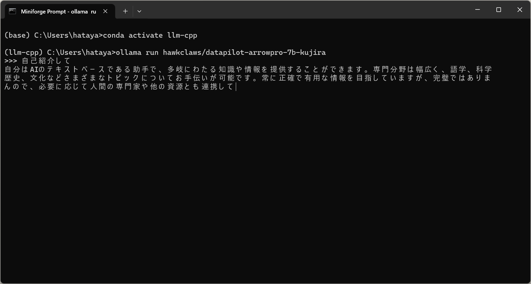 OllamaをIntel内蔵GPU『Arc Graphics』で動かす #Windows - Qiita