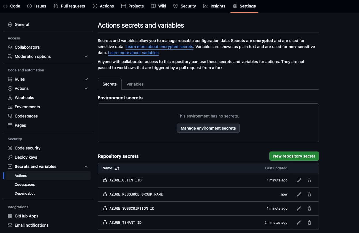 【Azure × GitHub】インフラの CI / CD を試してみる #GitHubActions - Qiita