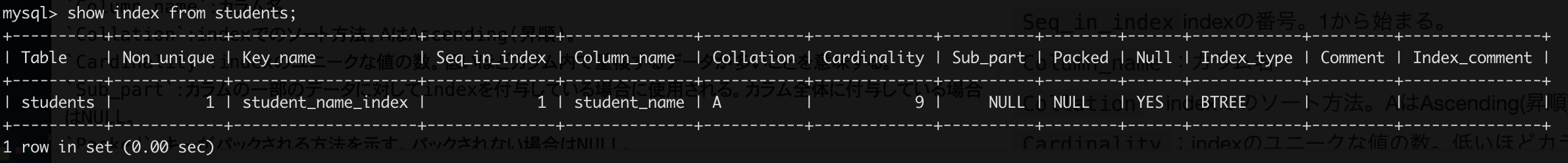 SQLのindex, 実行計画について #初心者 - Qiita