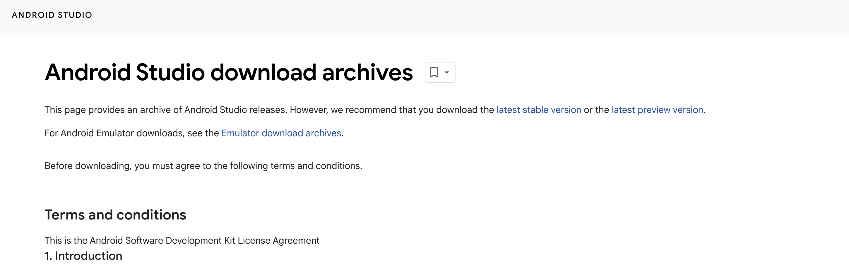 古いバージョンの Android Studio を新規にダウンロードする方法 #AndroidStudio - Qiita