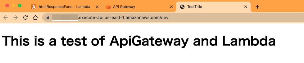 Pythonコードの中に記載されたHTMLテキストをブラウザで表示する(Api Gateway,Lambda) #lambda - Qiita