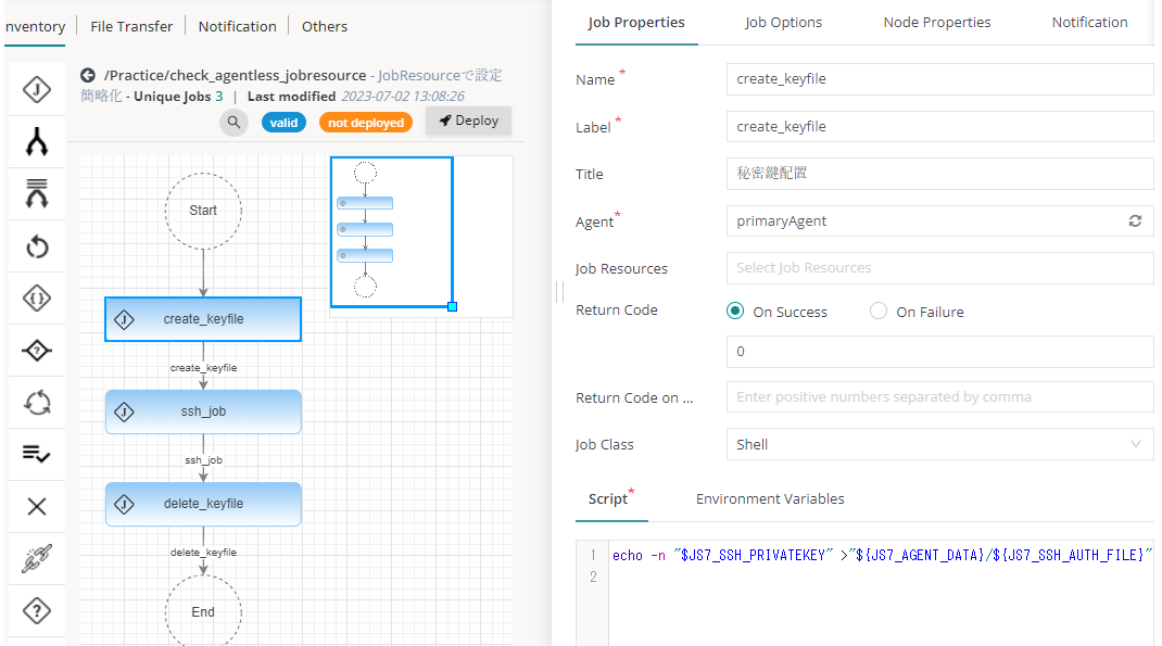 JS7® JobScheduler エージェントレスでの実行 - Qiita
