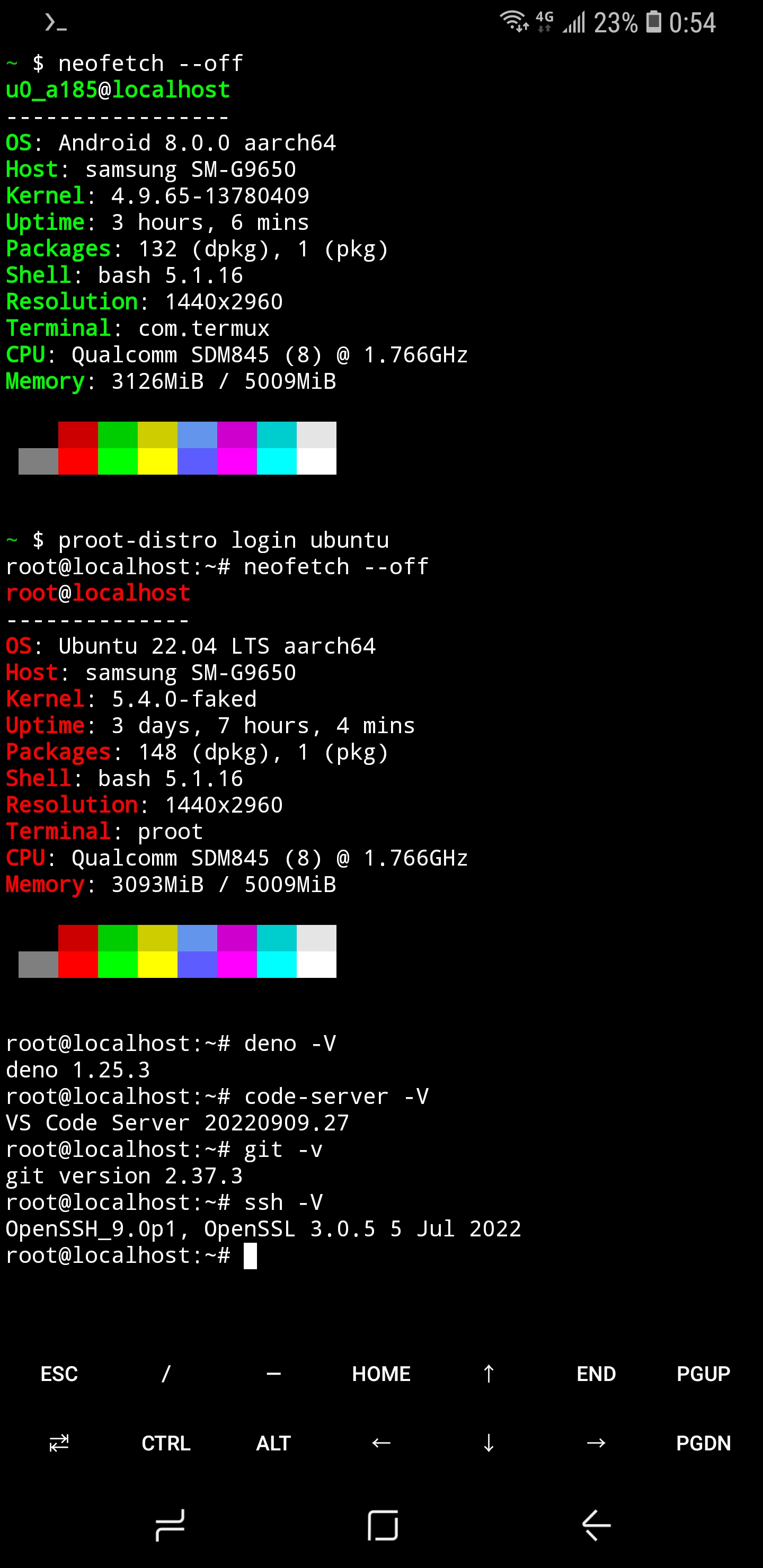 【Termux】AndroidへDenoとCode-Serverを導入する方法 - Qiita