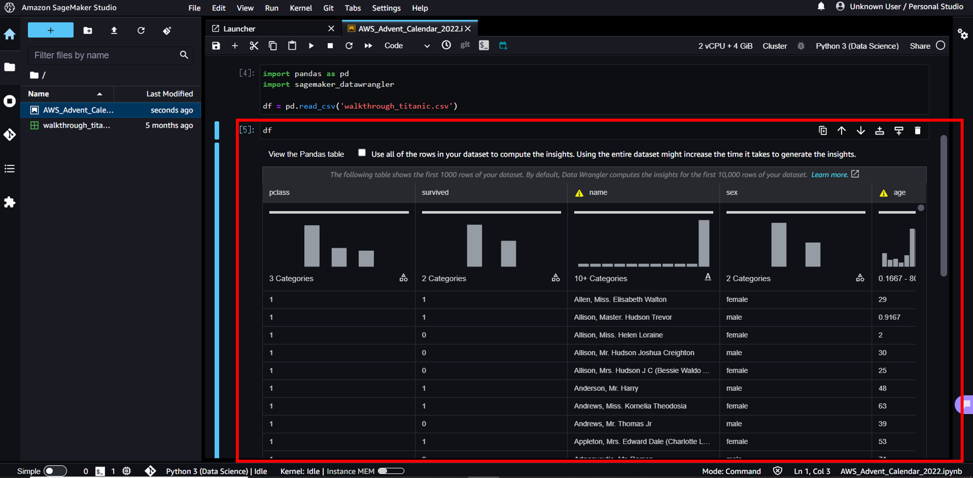 Amazon SageMaker Notebooksの新機能（built-in data preparation capability、SageMaker Notebook Job）を試してみ ...