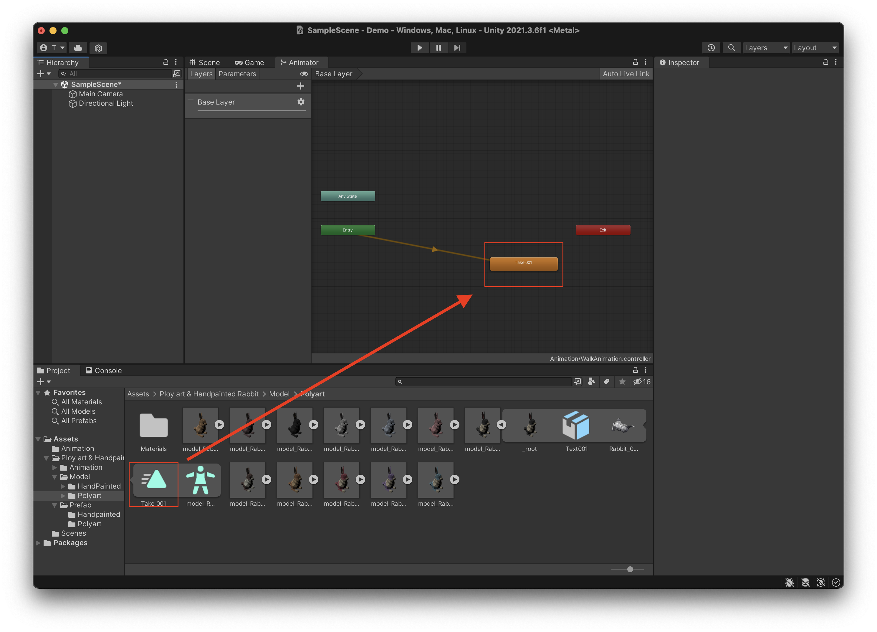 【Unity】アニメーション付きFBXの動かし方 #Unity3D - Qiita