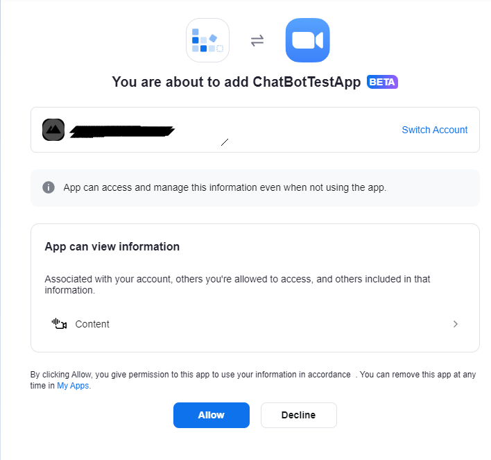 Zoom Chat Botためしてみた #bot - Qiita