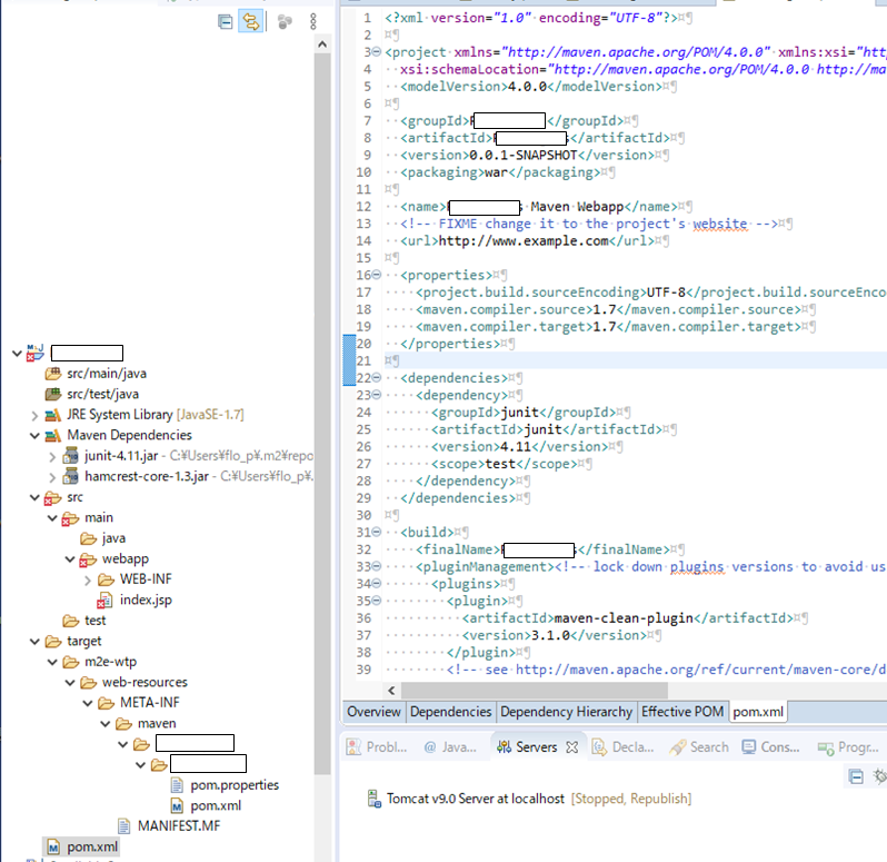 Eclipseでmavenを使ったWebアプリを、jsp（jstlとEL式を使用）を使って作ってみた #Maven - Qiita
