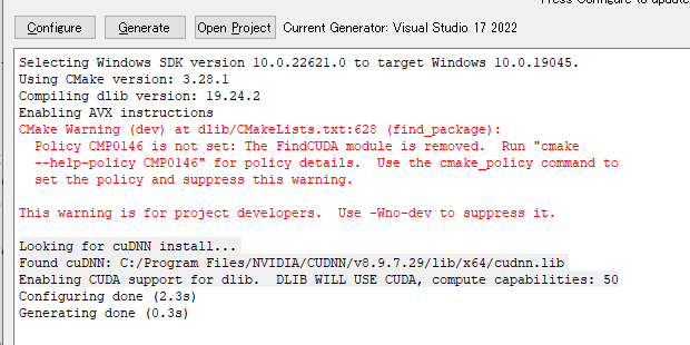 WindowsでdlibをCUDA対応にする #dlib - Qiita
