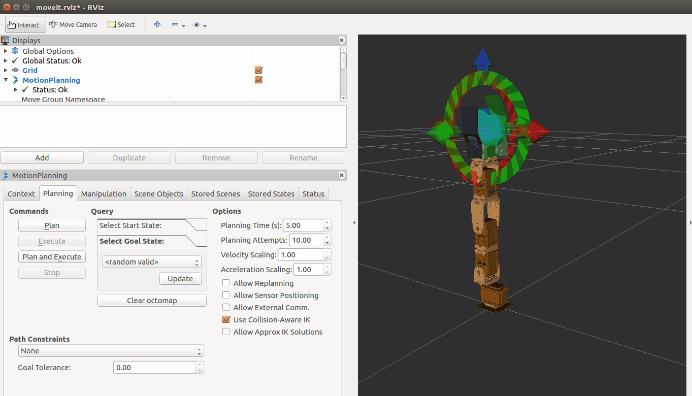 ROS講座100 Moveitでサンプルを動かす #C++ - Qiita